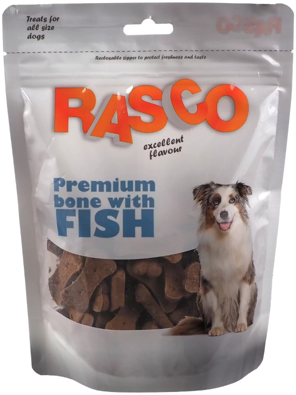 Telekarma.pl - karma Rasco premium przysmaki dla psa kostki z rybą - Przysmaki dla dorosłych ...